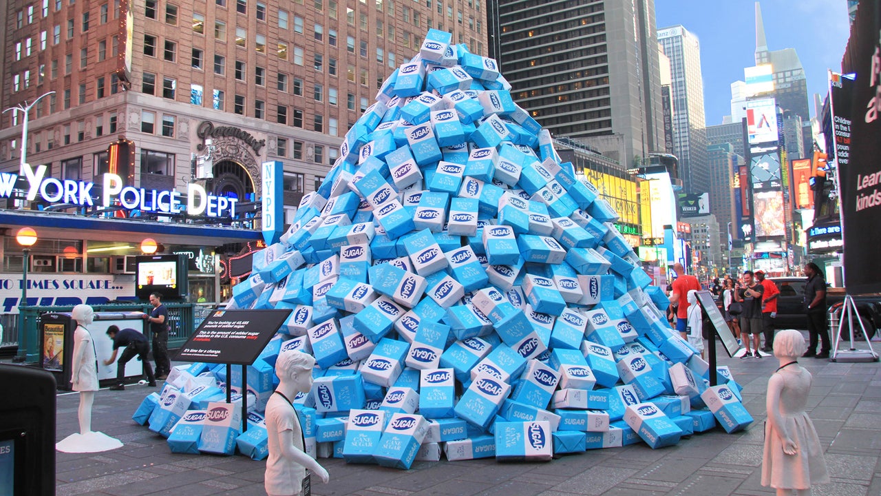 This 50 000 Pound Pile Of Sugar Represents How Much U S Kids Eat Ever This 50 000 Pound Pile Of Sugar Represents How Much U S Kids Eat Ever