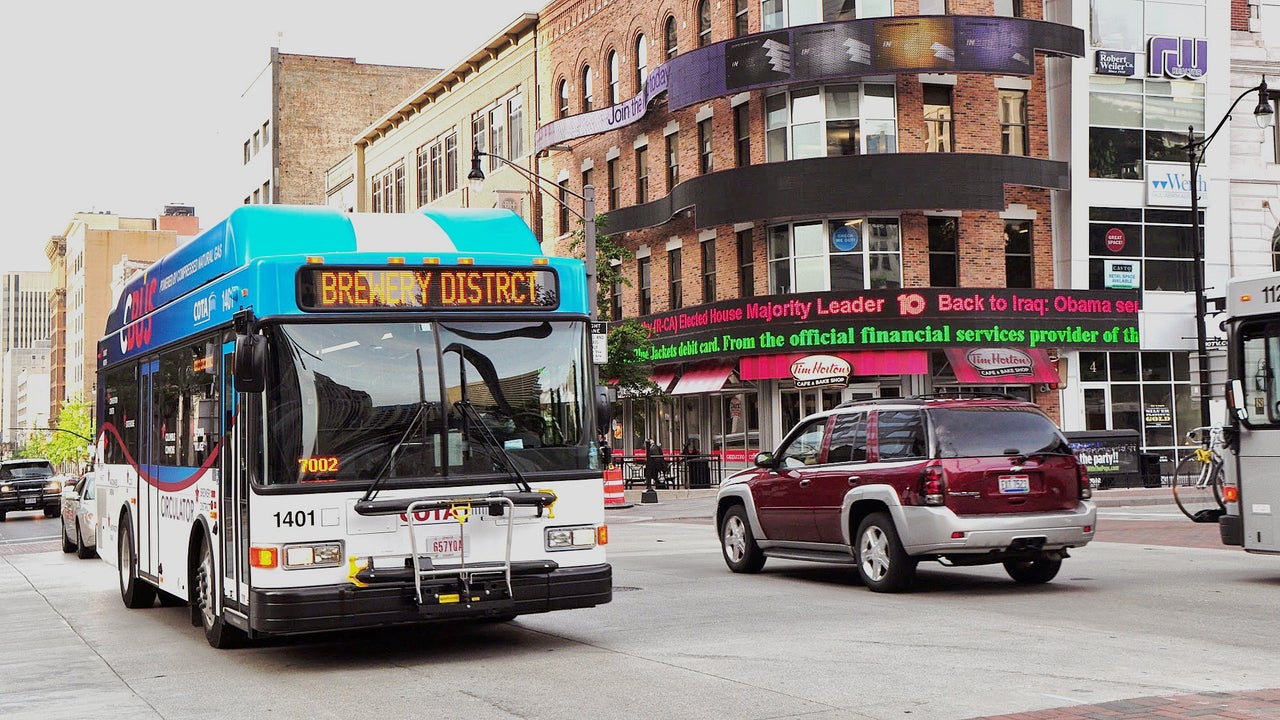 To Relieve A Congested Downtown, This City Had A Solution: Free Bus Pa