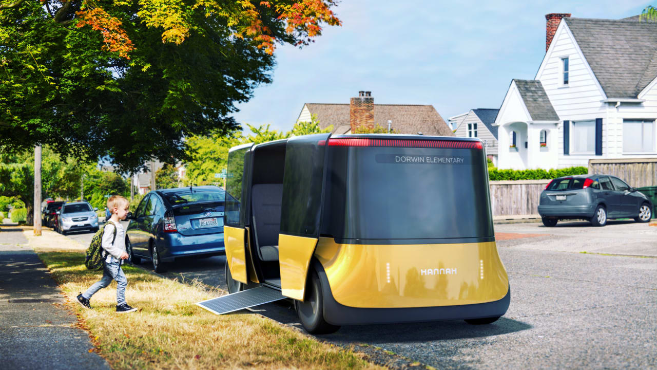 Would You Send Your Kids To School On A Self-Driving School Bus?