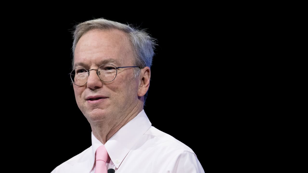 Eric Schmidt is stepping down as Alphabet’s executive chairman