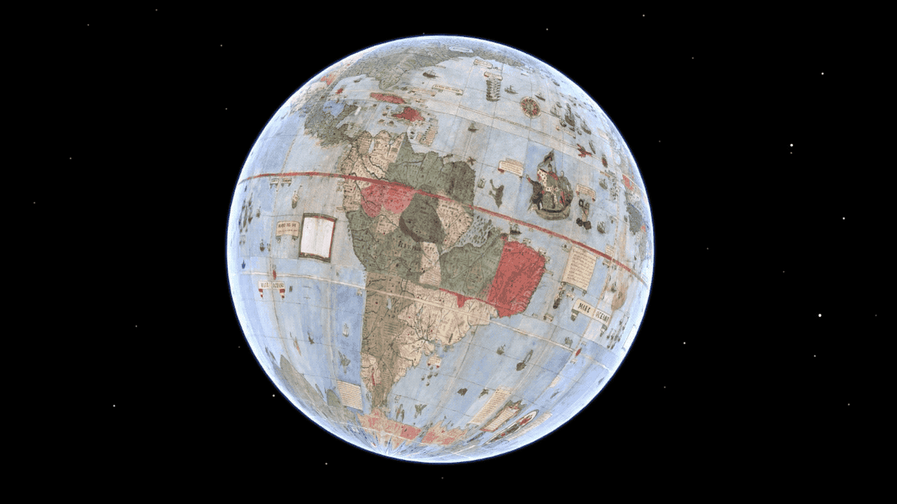 Explore The Largest Early Map Of The World