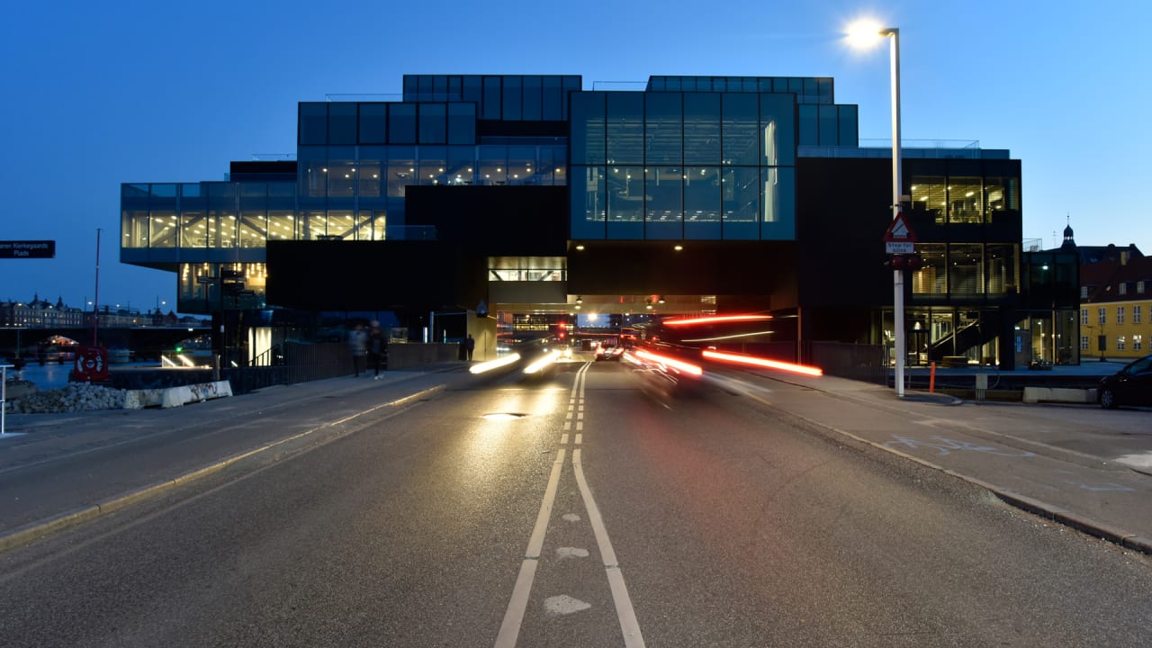 A Highway Runs Right Through This Copenhagen Building