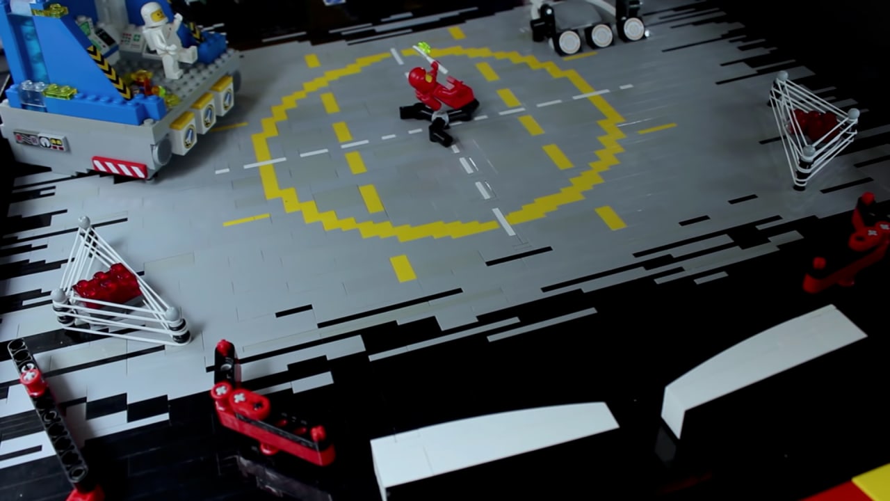 Check out this working Lego pinball machine built from 15,000 bricks