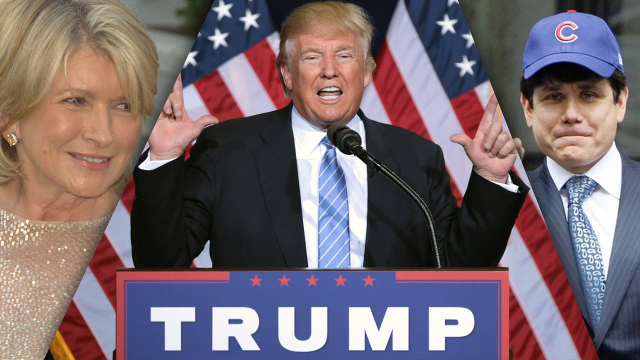 Donald Trump is considering pardoning Martha Stewart