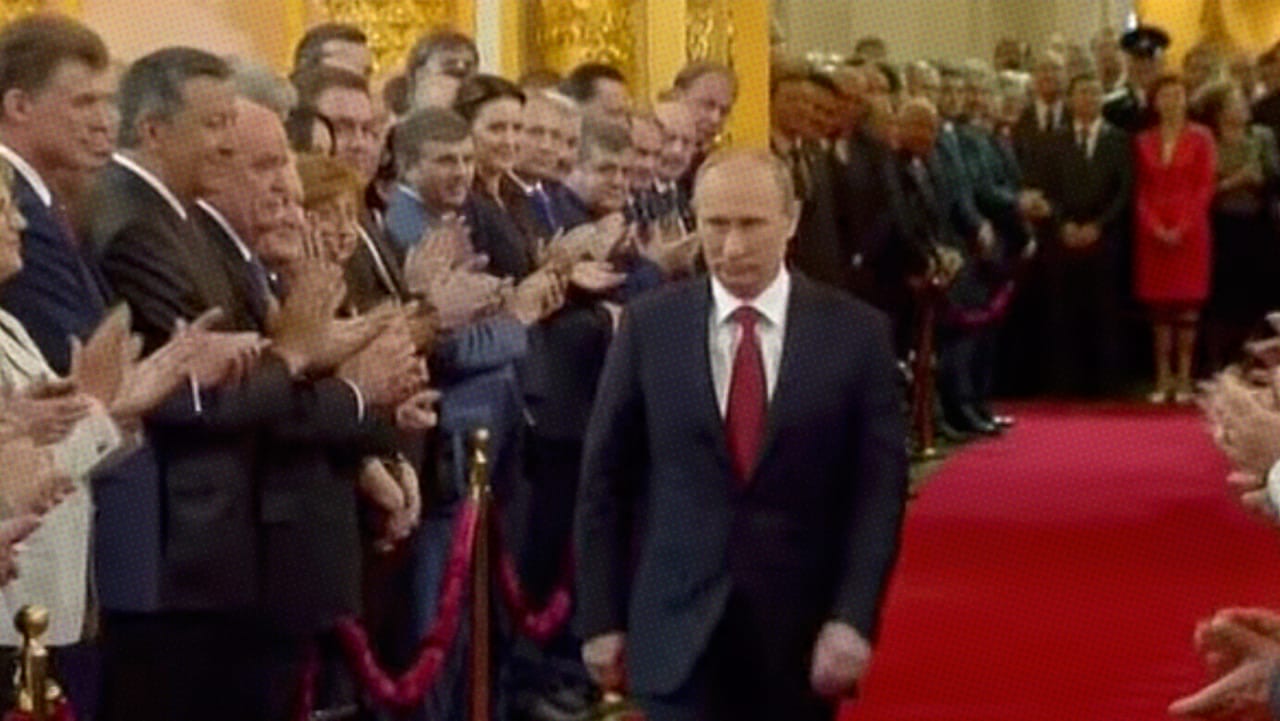 Watch Vladimir Putin’s outlandishly theatrical inauguration video