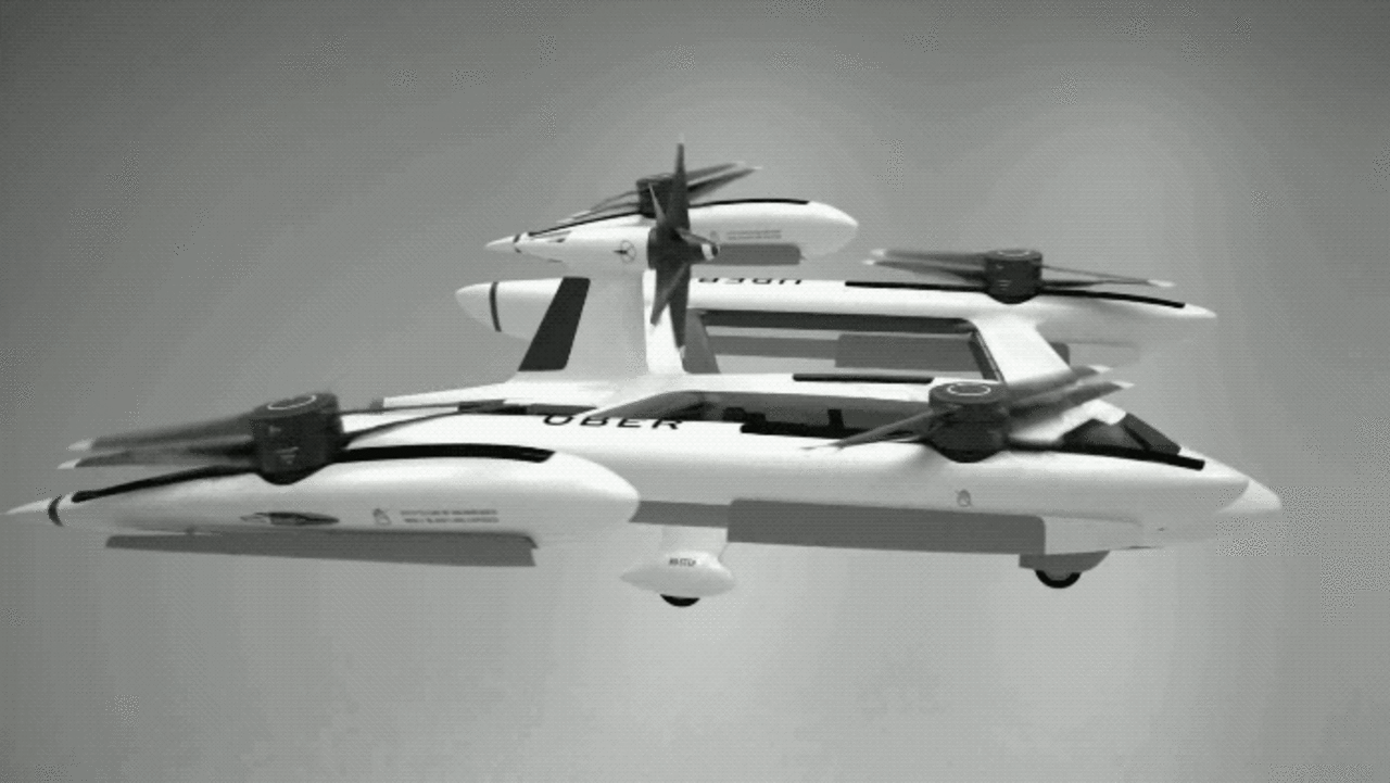 Uber Shows Us What Its Flying Taxis Could Look Like