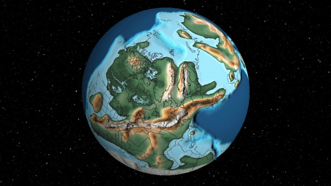 Earth 1 Million Years Ago Map - The Earth Images Revimage.Org