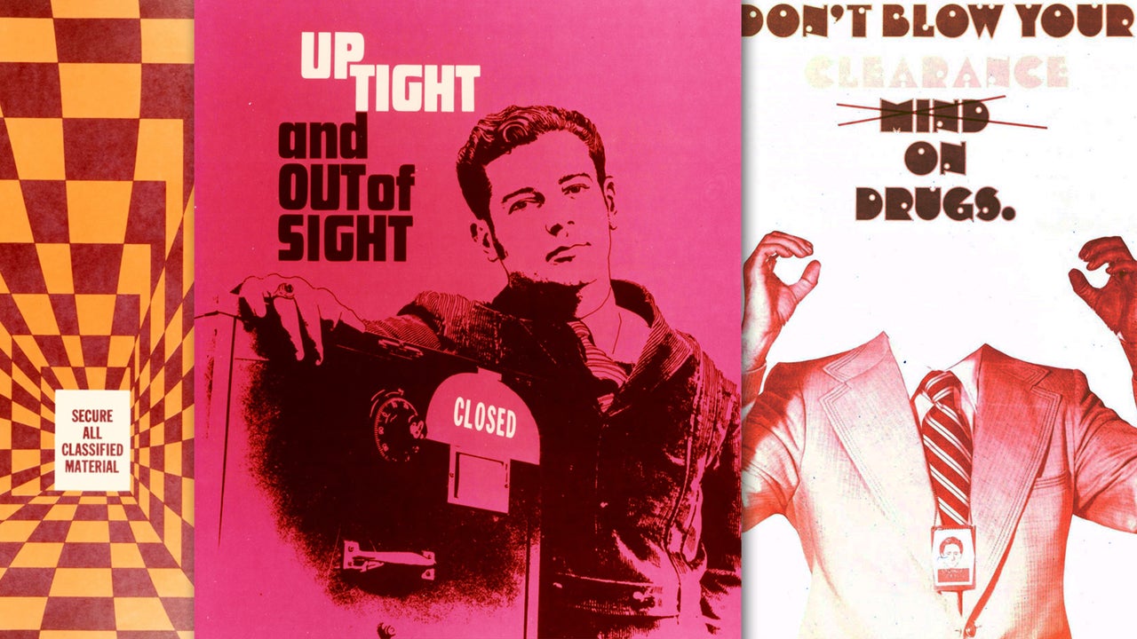 The NSA’s newly declassified propaganda posters are wild