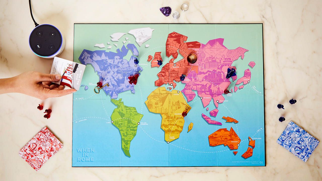 I played the first Alexa-enabled board game and it was a real trip