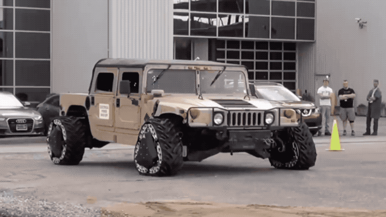 DARPA is literally reinventing the wheel