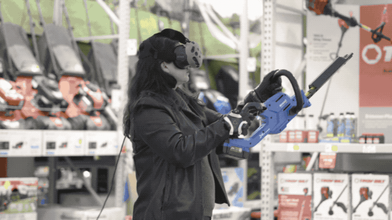 VR and power tools: What could go wrong?