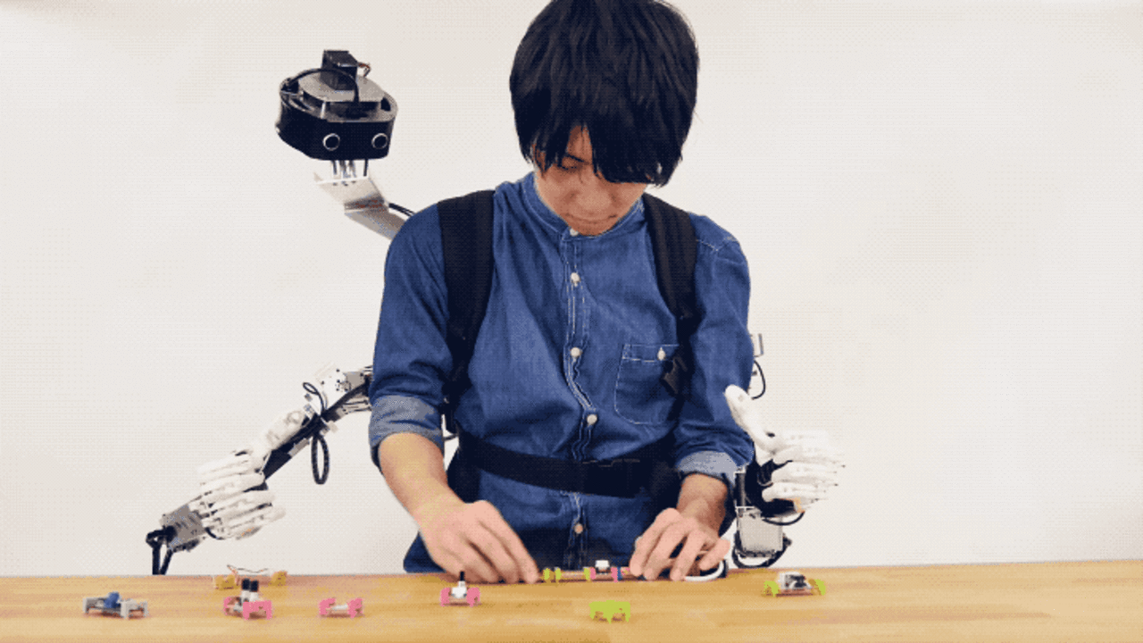 Life with four arms looks pretty great