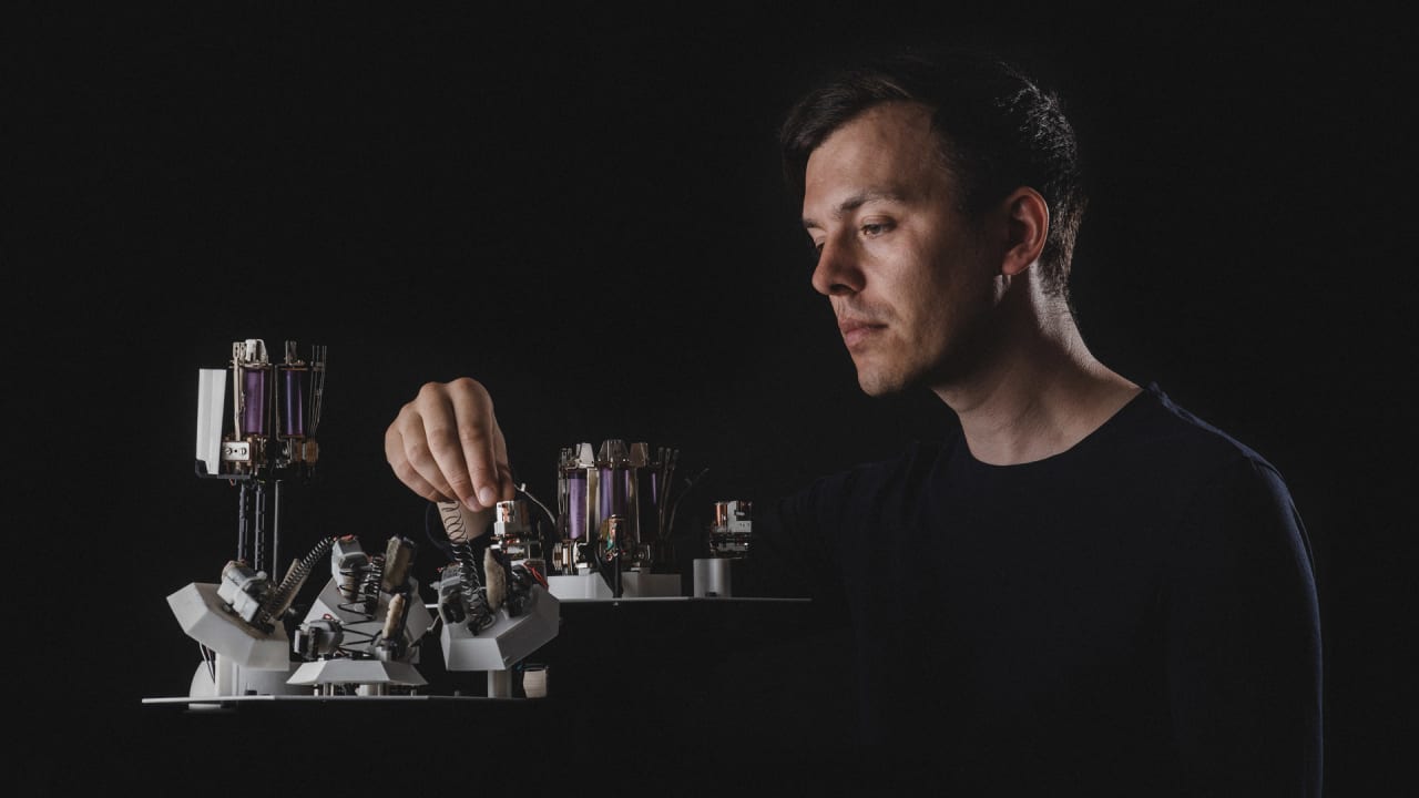 The musical inventor rebuilding techno with robots