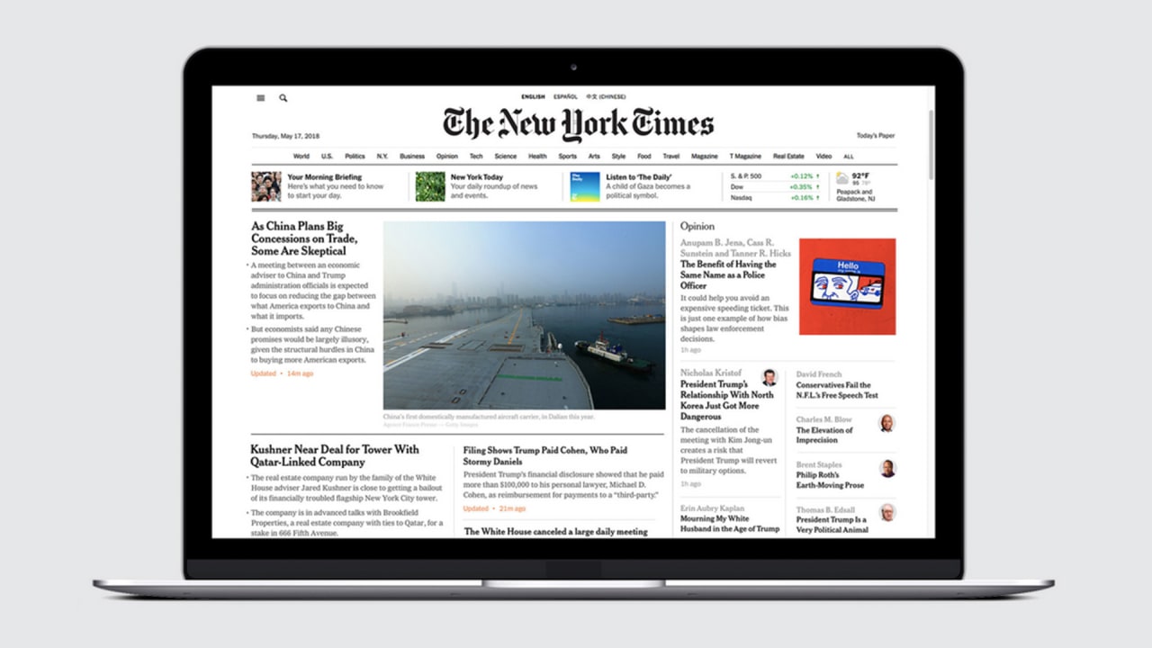 The New York Times S Redesign Proves Journalism Matters More Than Ever