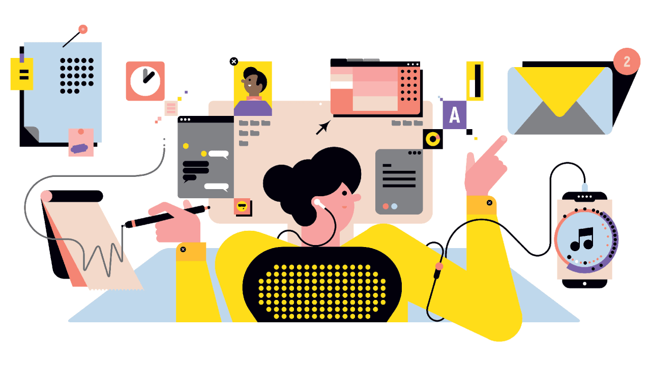 This chart will show you when you can multitask and when you can't