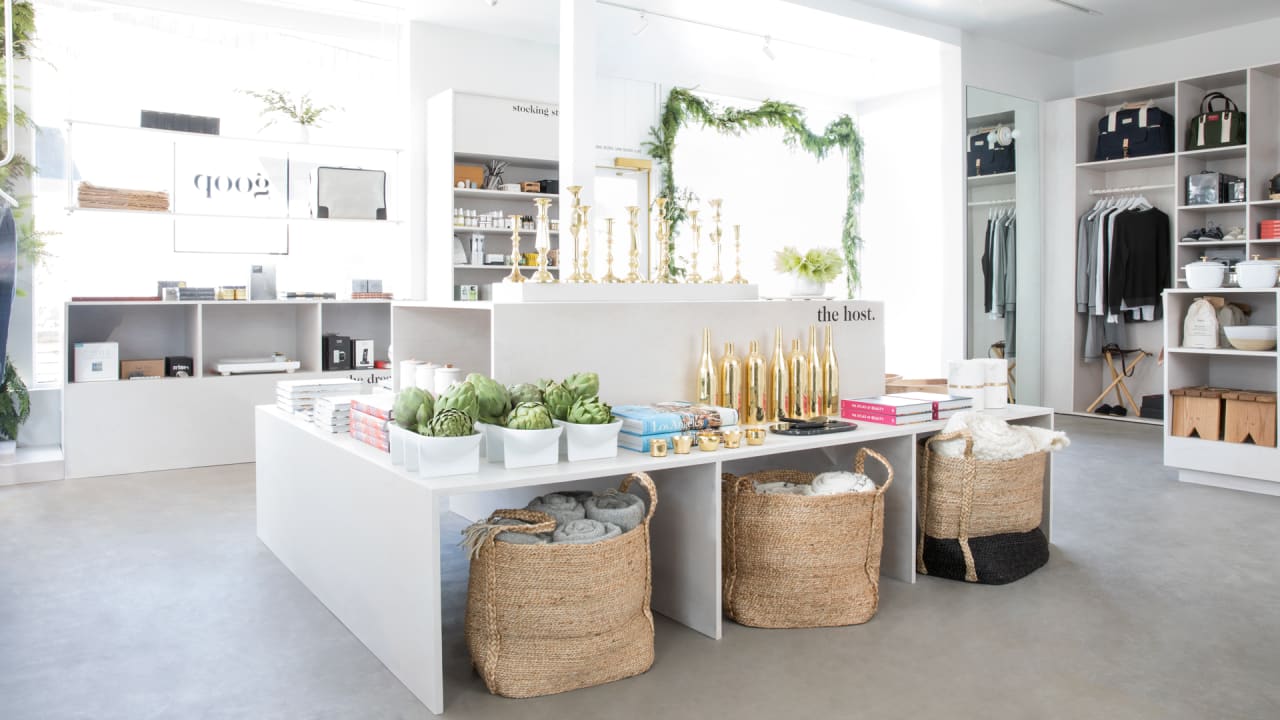 Goop brings its holiday list to life with a new gifting concept store