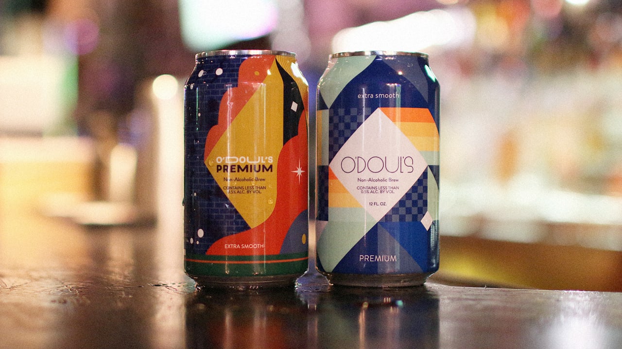Check out the new can for O'Doul's nonalcoholic beer