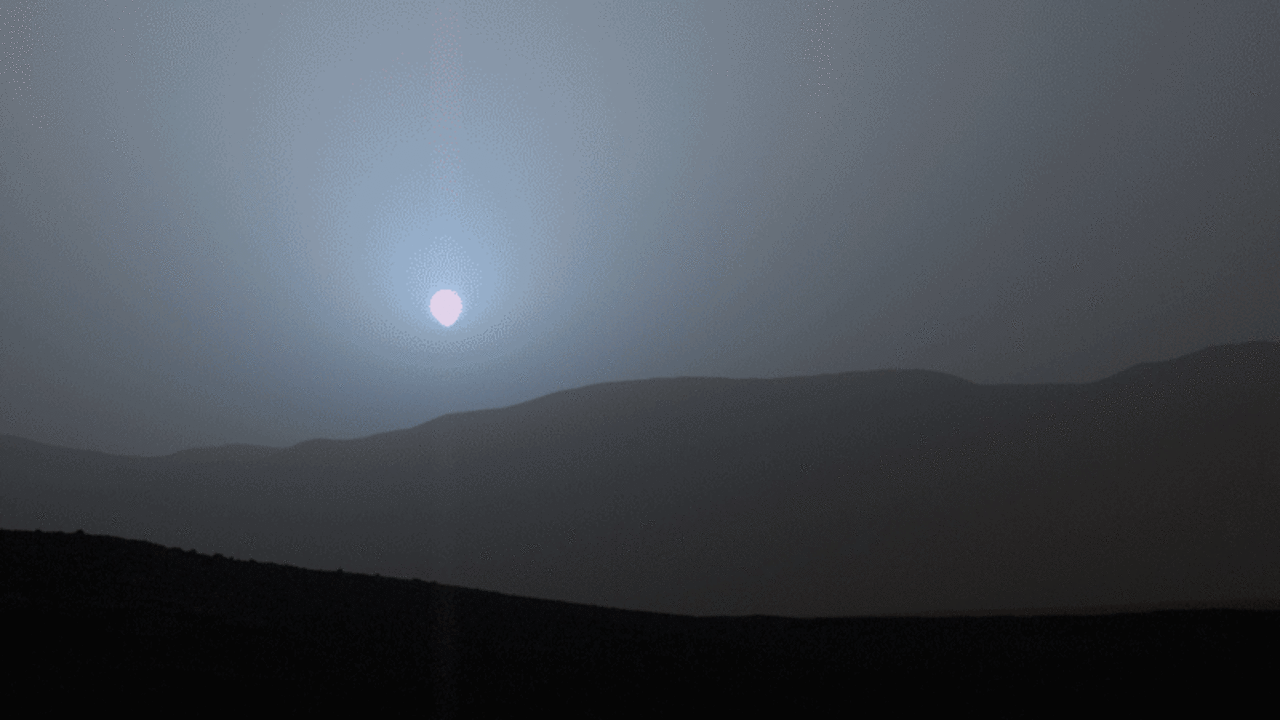 Thanks to NASA's Insight, we are the first humans to see a Mars sunset