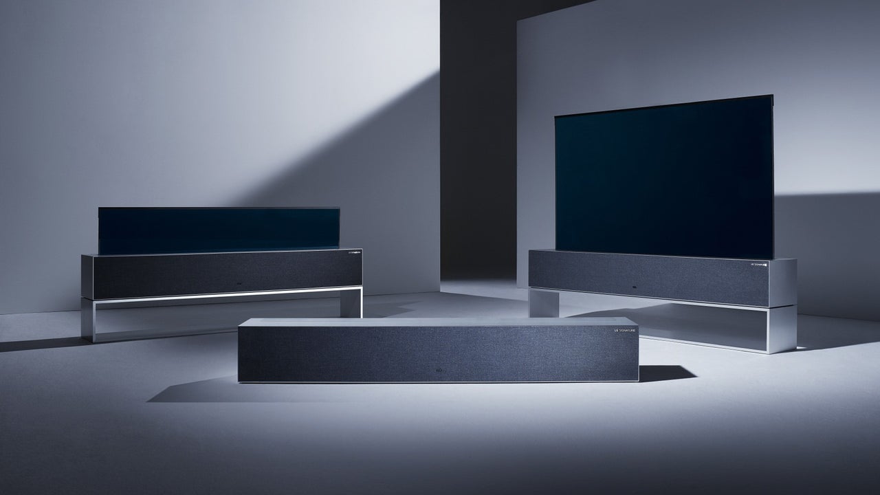 The LG Signature OLED TV R is the world's first rollable TV, and it's