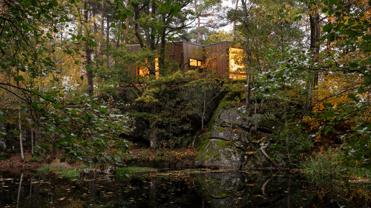 Snohetta-designed forest cabins bring patients into nature