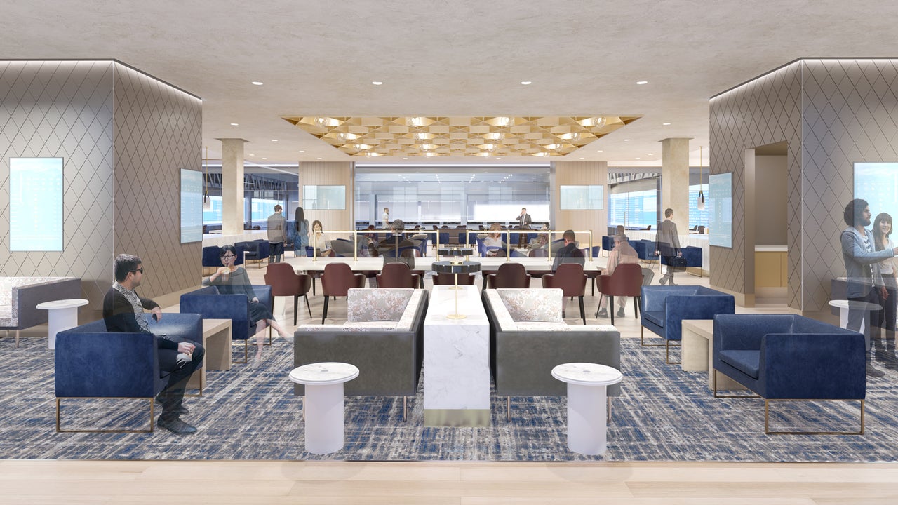 Amtrak reveals Moynihan Train Hall lounge at Penn Station