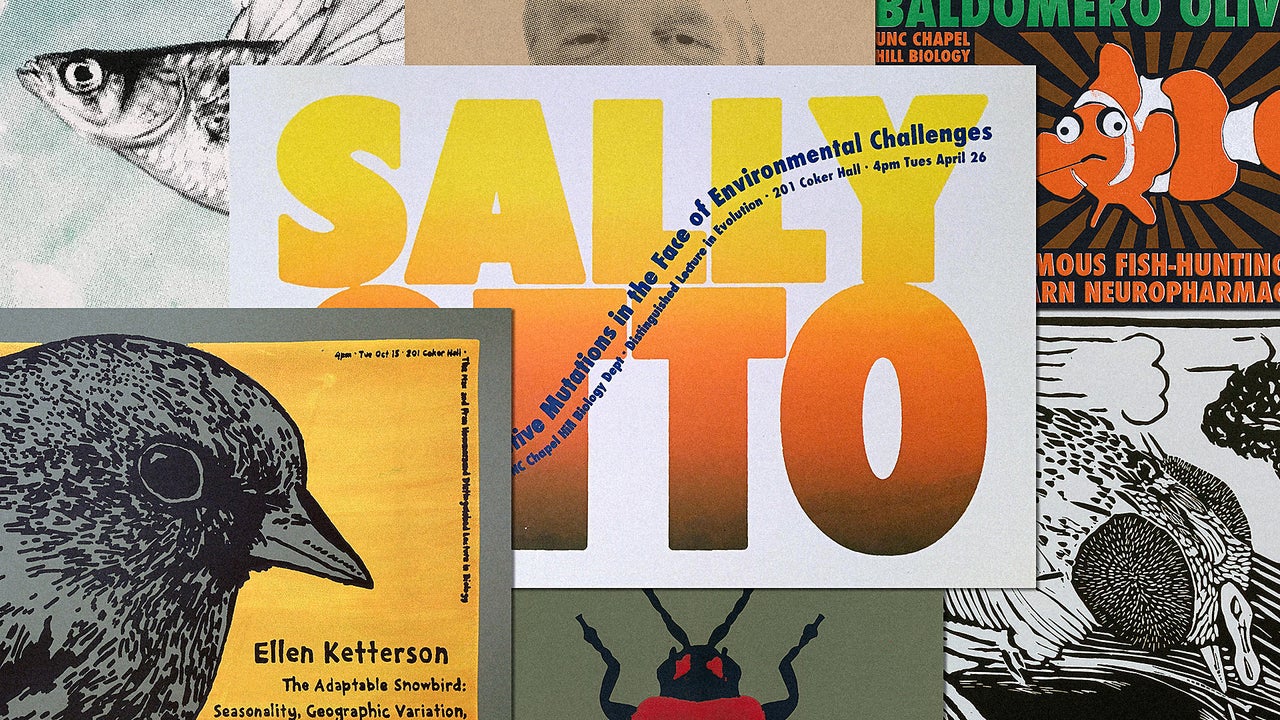 These posters celebrate scientists like touring indie bands