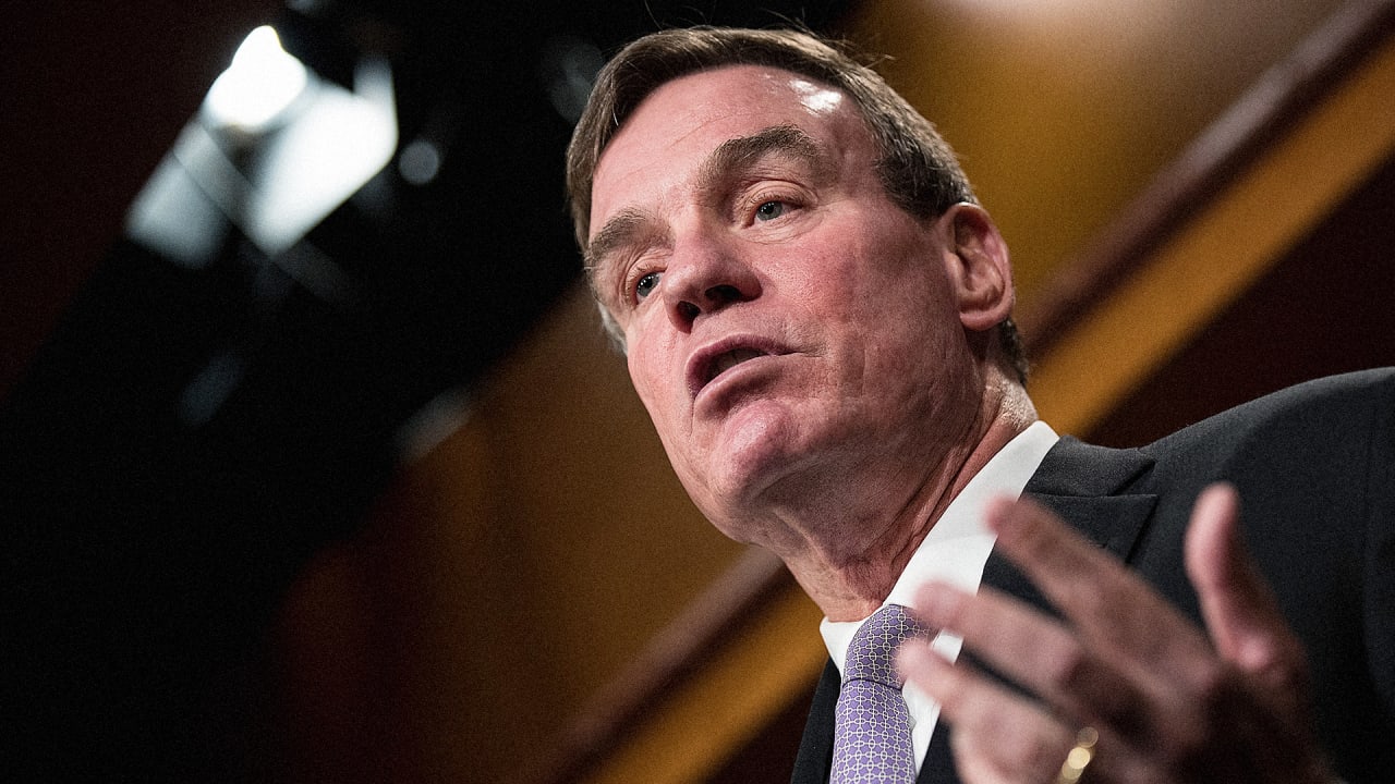 Sen. Mark Warner has a new plan to protect gig economy workers