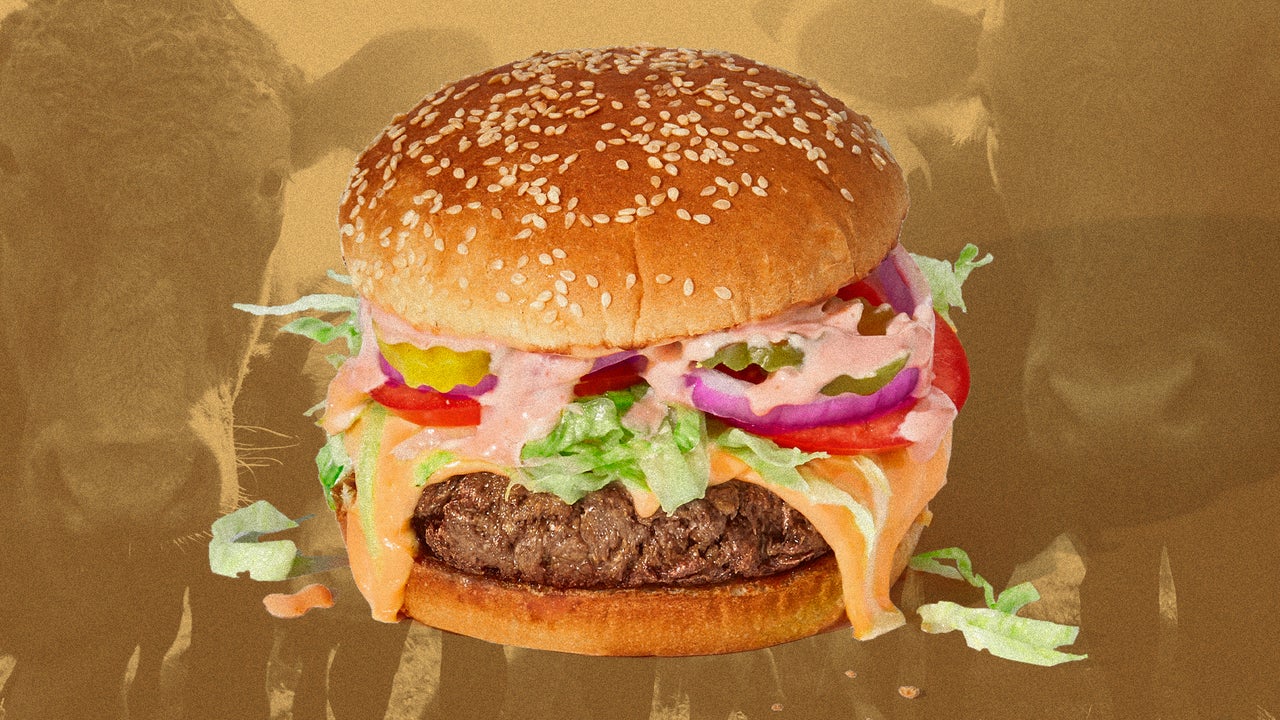 Comparing the plant-based Impossible Burger to beef