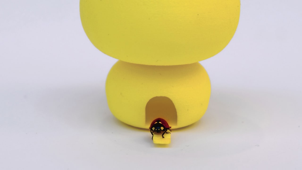 3D-printed houses for bugs give household insects a home