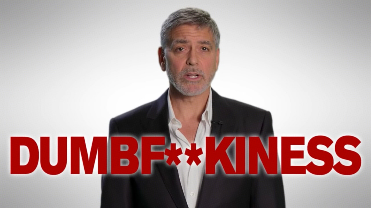 George Clooney releases PSA against climate change "dumbf**kery"