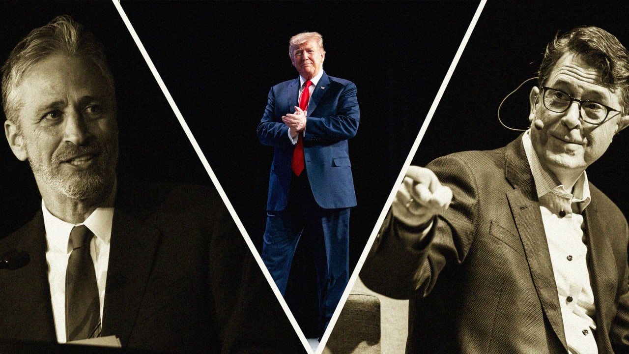 Jon Stewart and Stephen Colbert may have helped elect Trump