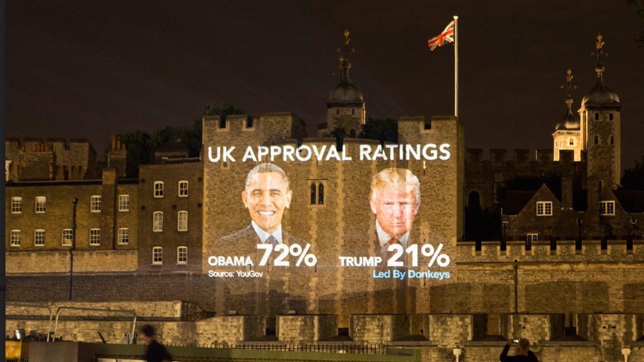 London hilariously trolls Trump during his state visit