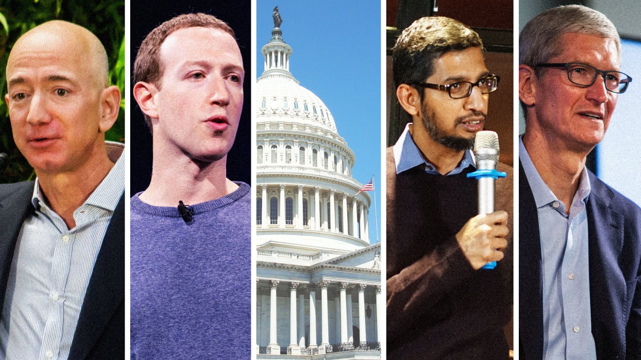 Amazon, Apple, Facebook, and Google on hot seat at antitrust hearing