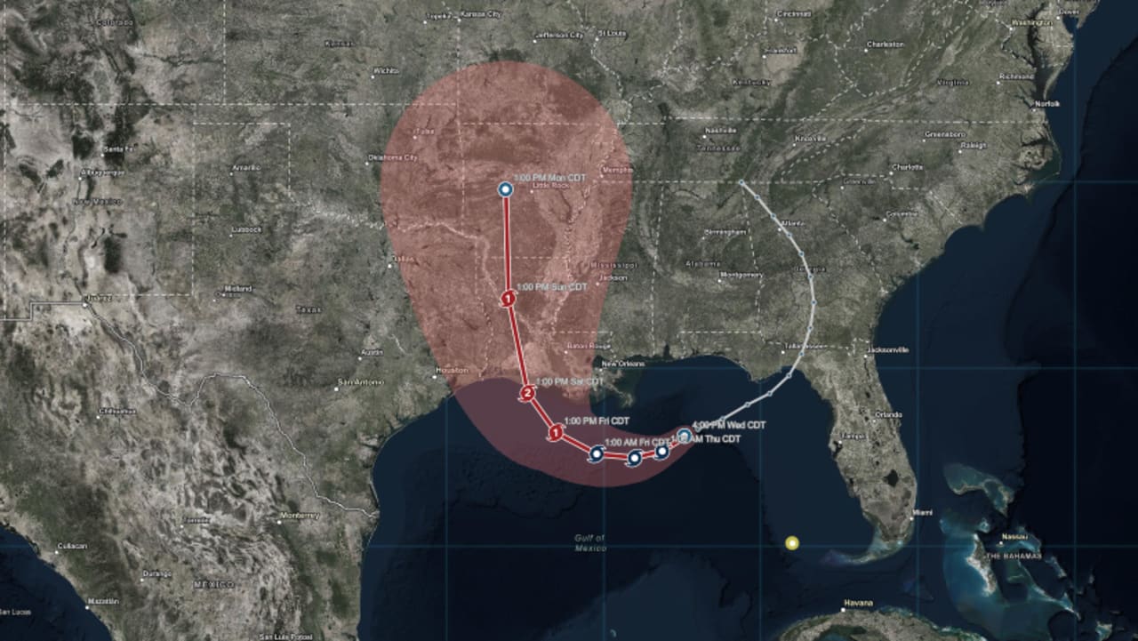 Hurricane Barry live path: 4 real-time ways to track storm