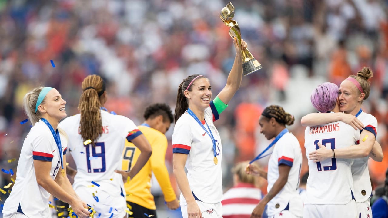 US women's soccer wins World Cup, gets record TV ratings, still fighti