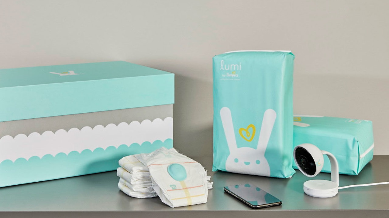 Pampers smart diapers let you track baby's pee with tech