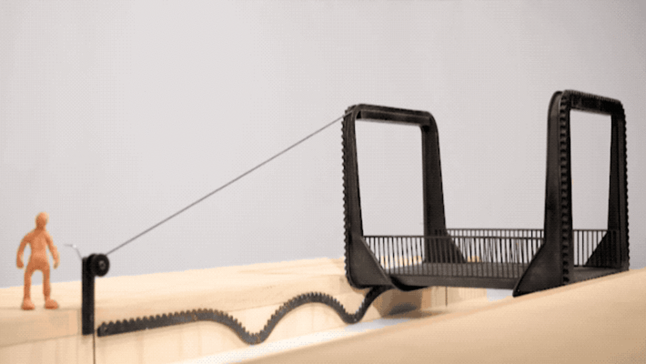 Rolling bridge planned for London's Cody Dock