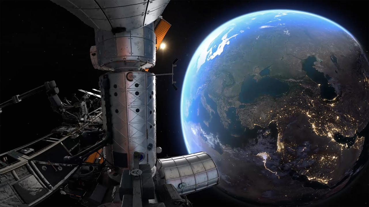 Let this guided VR trip show you the Earth from space