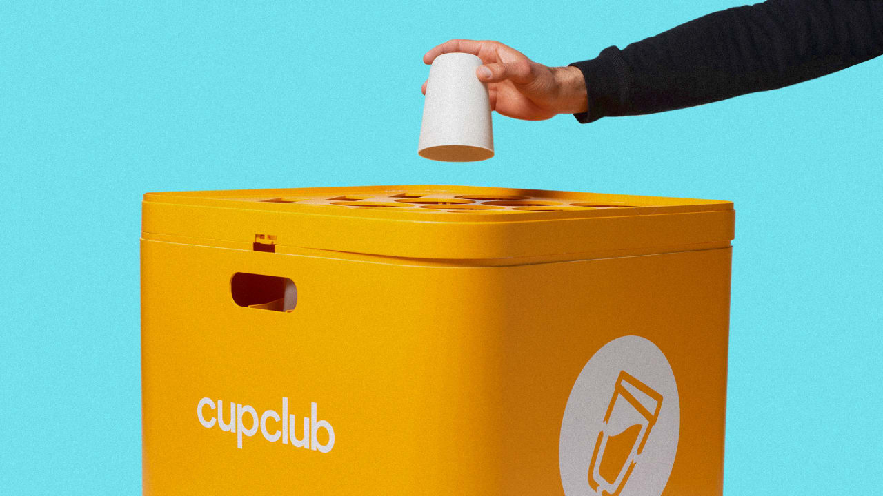 CupClub wants to eliminate billions of single-use coffee cups