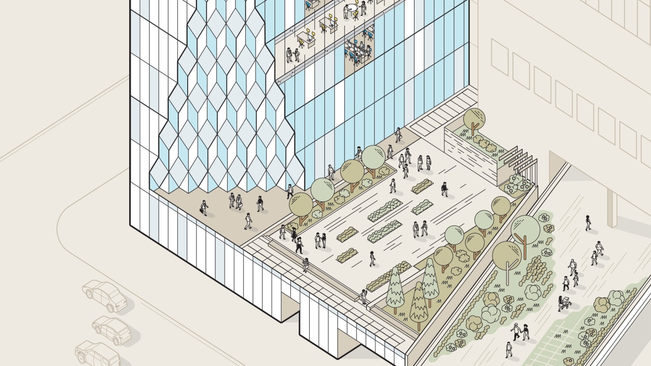 Studio Gang designed 40 Tenth Ave at Hudson Yards to cast fewer shadow