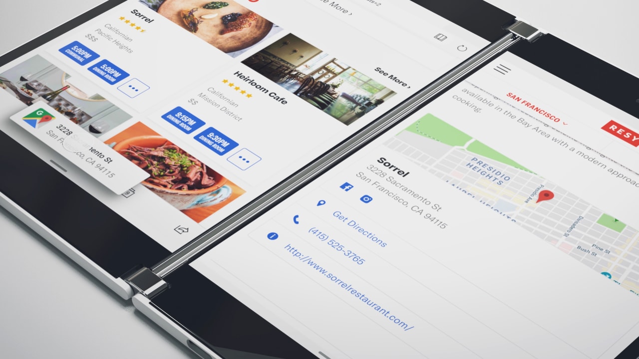 Microsoft thinks two-screen devices are the future