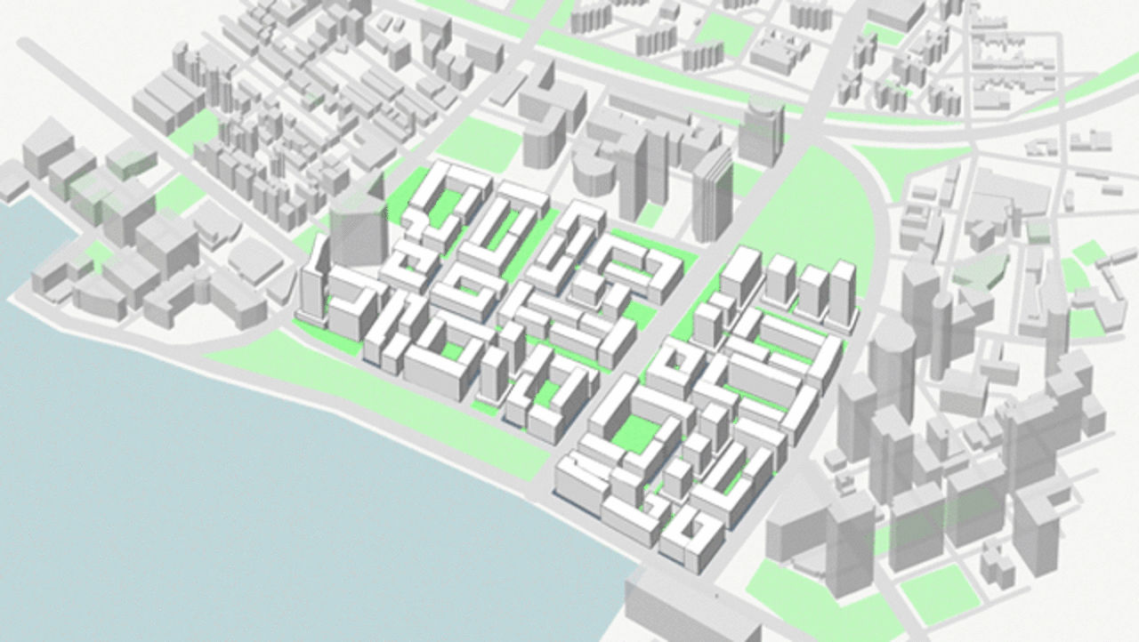 Sidewalk Lab's generative design tool plans cities and neighborhoods