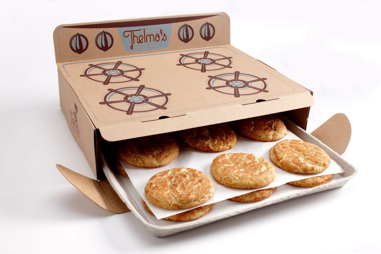 How a mom-and-pop cookie company turned a cardboard container into mar