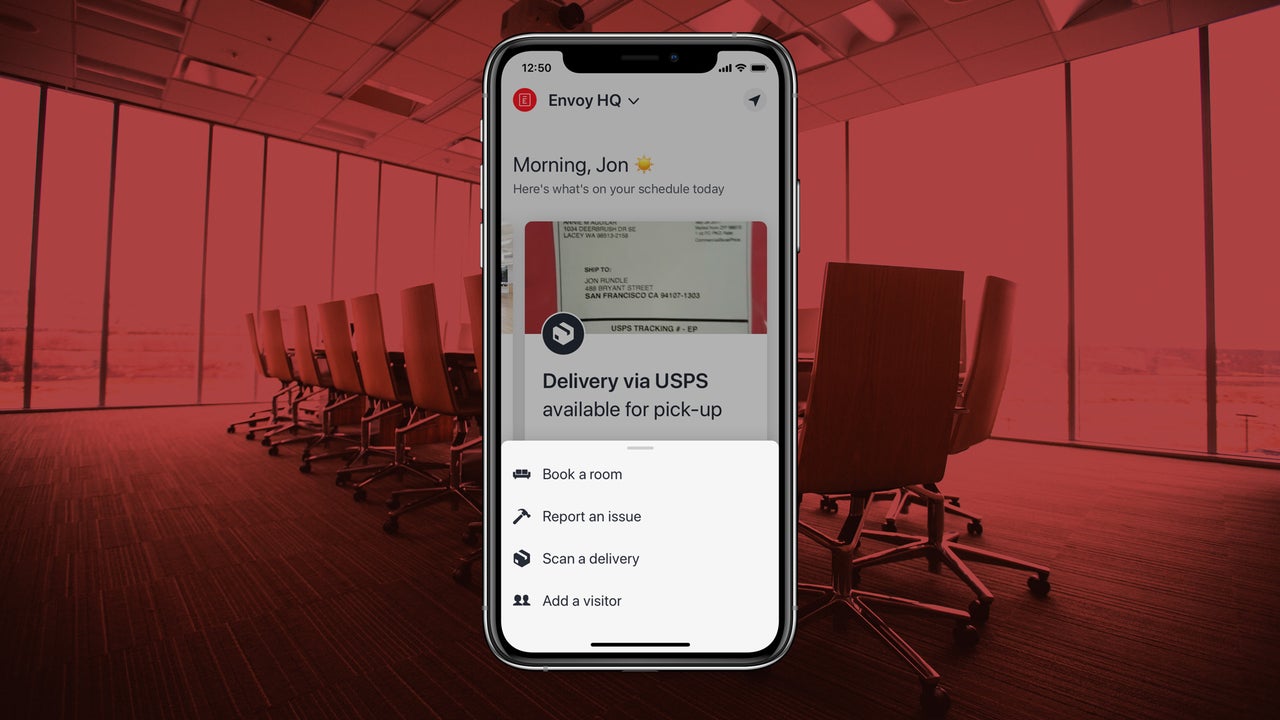 Envoy announces conference room booking and analytics