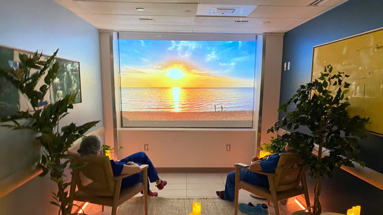 Studio Elsewhere's biophilic "relief hubs" help workers reset