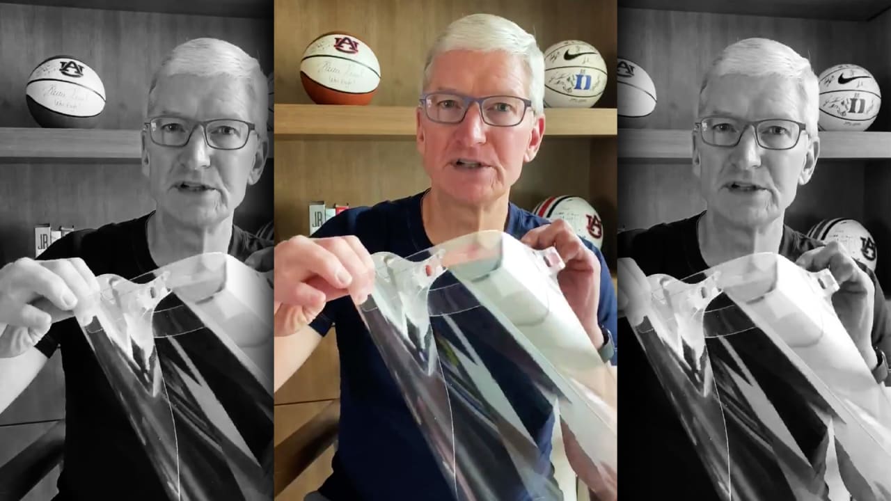 Apple’s newest product is a face shield to protect against COVID-19