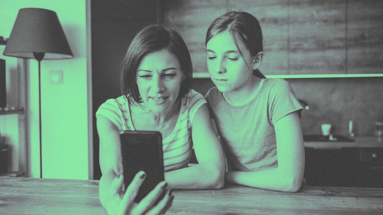 Let kids be on Zoom calls to help work