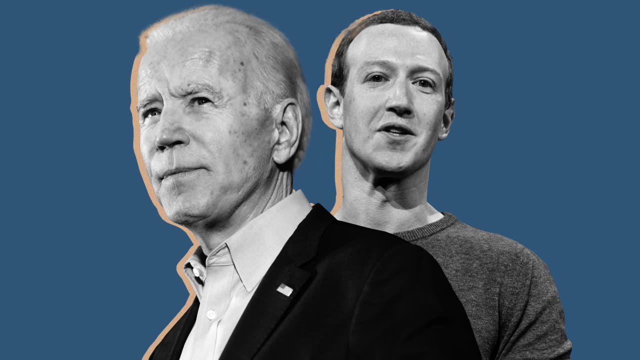Facebook to Joe Biden: Politicians make the rules, not us