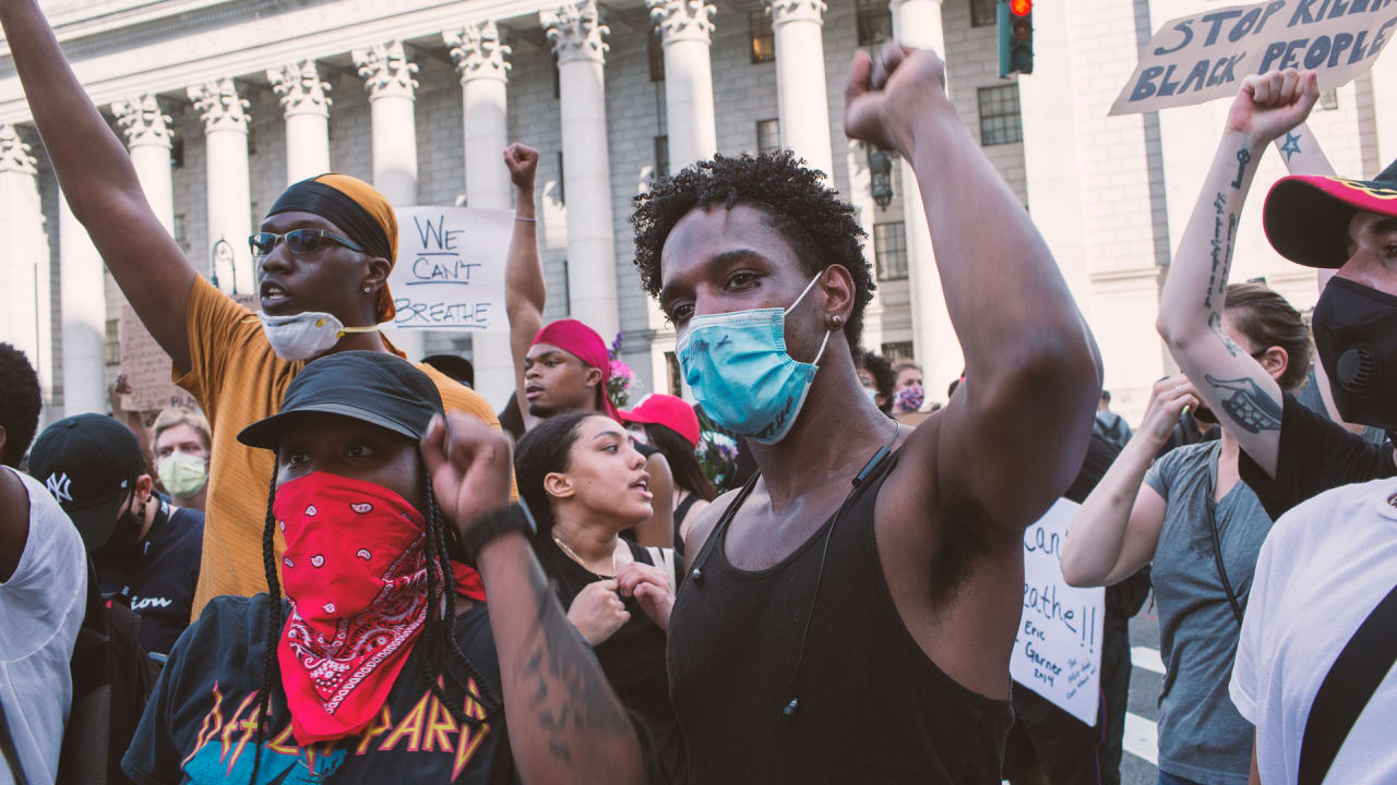 This one image explains what's happening at the anti-racism protests