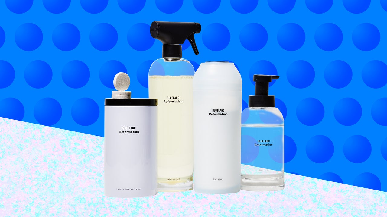 Blueland and Reformation have created an eco-friendly home cleaning li